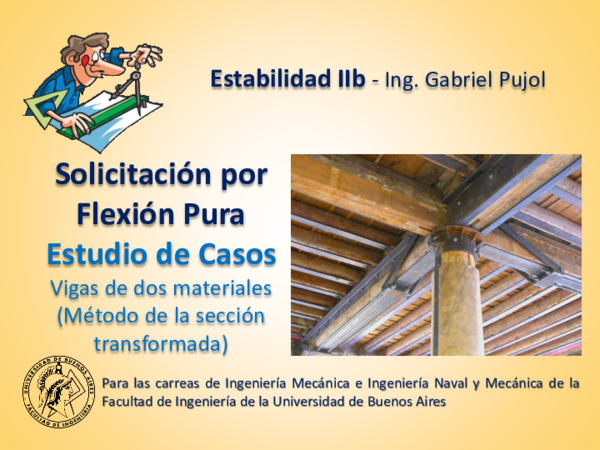 (PDF) ESTUDIO DE CASOS: Flexión - Vigas reforzadas de dos materiales