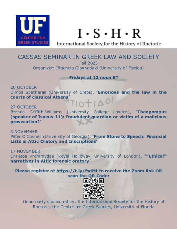 (PDF) Cassas seminar fall 2023 poster | Ifigeneia Giannadaki - Academia.edu