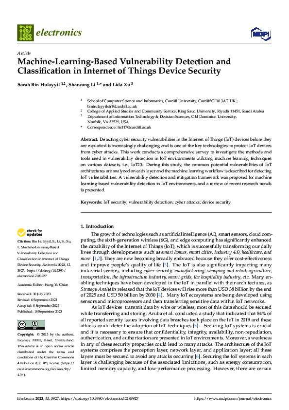 Pdf Machine Learning Based Vulnerability Detection And Classification