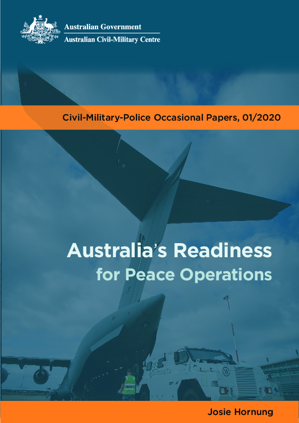 (PDF) Australia’s Readiness for Peace Operations