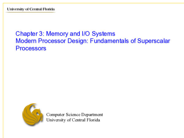 (PDF) Modern processor design: fundamentals of superscalar processors