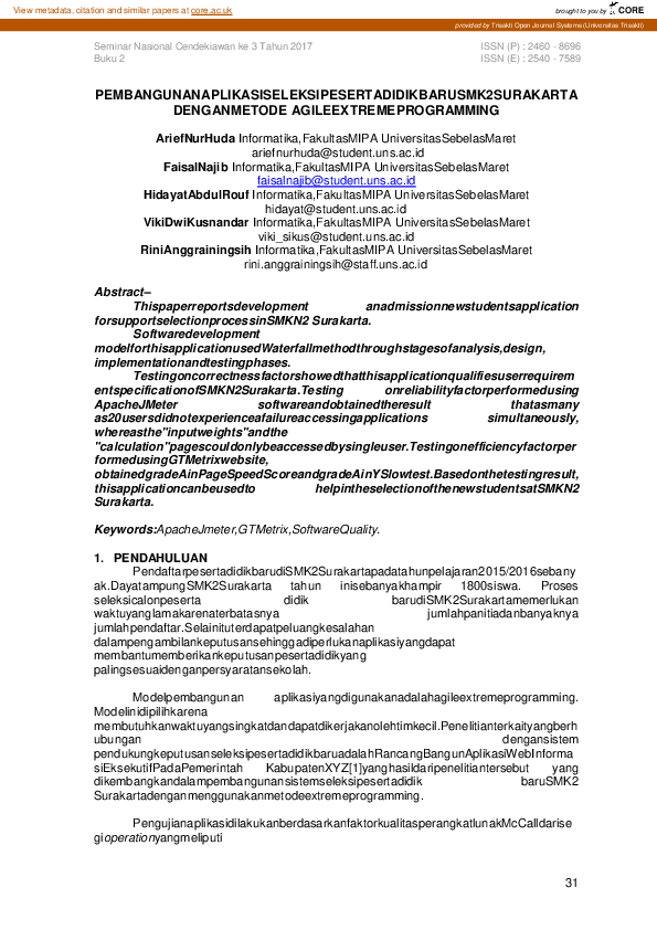 (PDF) Pembangunan Aplikasi Seleksi Peserta Didik Baru SMK2 Surakarta ...