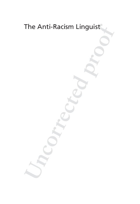 (PDF) On (Dis)Inventing Language as a Zone of Non-Being: Black Teachers ...