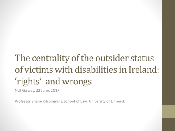 (PDF) The centrality of the outsider status of victims with ...