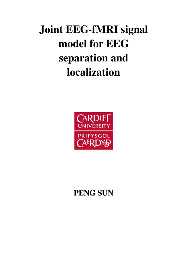 (PDF) Joint EEG-fMRI model for EEG source separation
