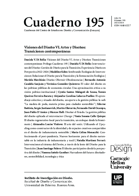 (PDF) Cuaderno Journal 195 Visiones del Diseño VI. Artes y Diseños ...