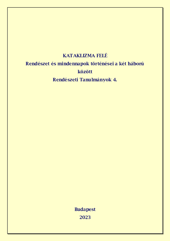 (PDF) Ifj. Horthy Miklós egyiptomi útjai az 1930-as években. Budapest, Közszolgálati Egyetem ...