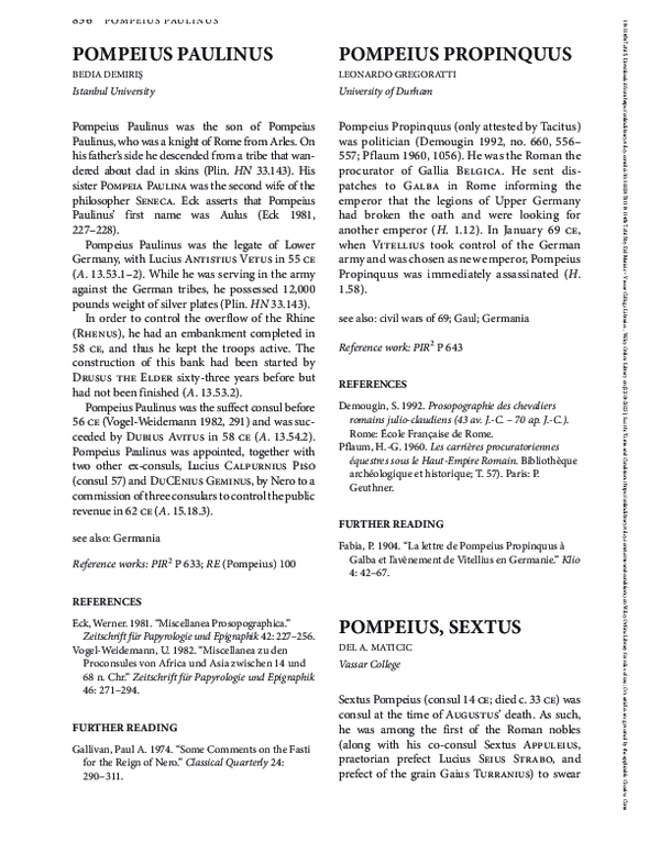 (PDF) Sextus Pompeius