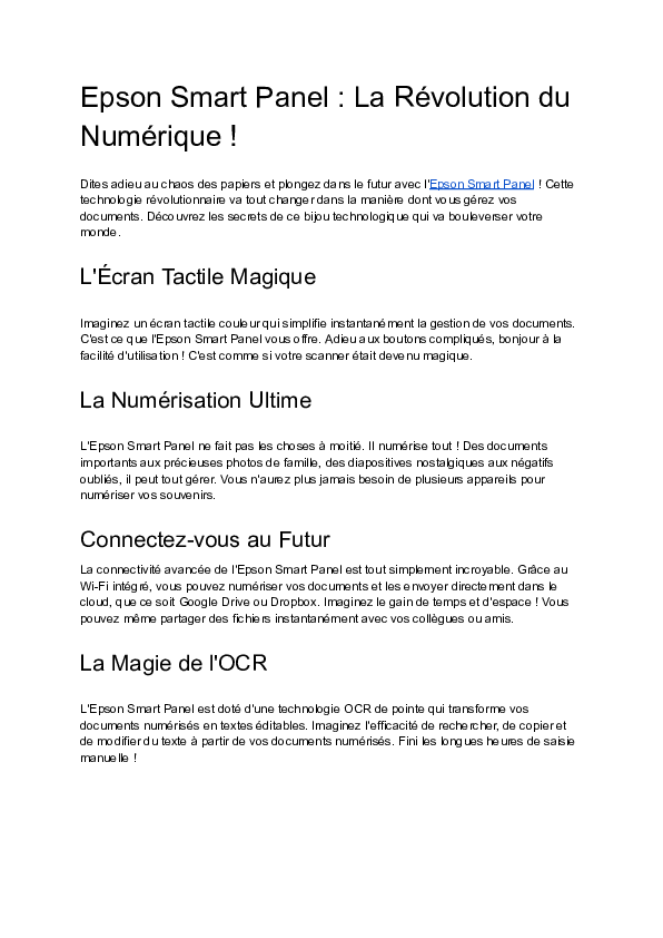 (PDF) Epson Smart Panel | Epson Pilotes - Academia.edu