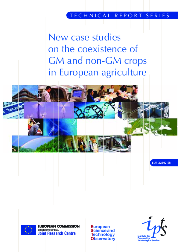 (PDF) New case studies on the coexistence of GM and non-GM crops in ...