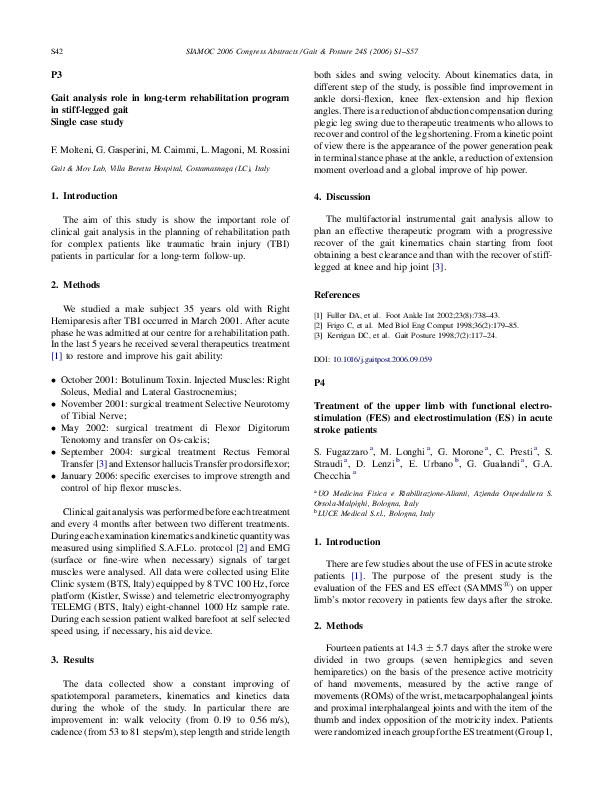 (PDF) Treatment of the upper limb with functional electrostimulation ...