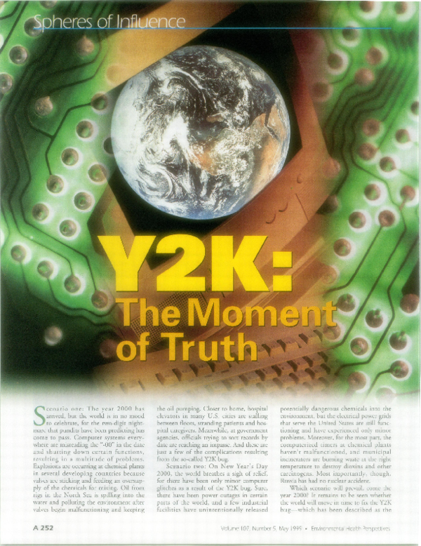 (PDF) Y2K: the moment of truth