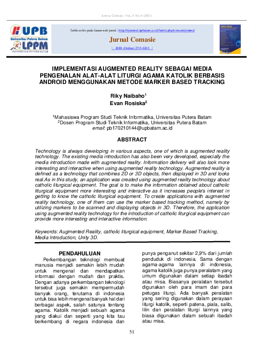(PDF) Implementasi Augmented Reality sebagai media pembelajaran perangkat Internet of Things ...