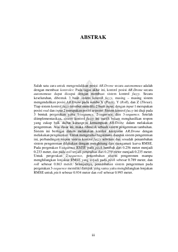 (PDF) Perancangan dan Implementasi Fuzzy Logic Controller untuk Kontrol ...