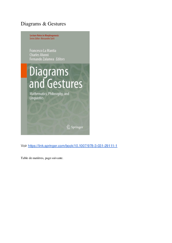 (PDF) Diagrams & Gestures