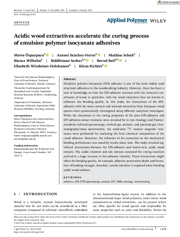 (PDF) Acidic wood extractives accelerate the curing process of emulsion ...