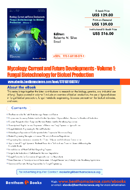 (PDF) The Panorama for Biofuels Biotechnology: Present and Future