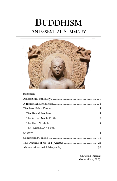 (PDF) Buddhism: An Essential Summary