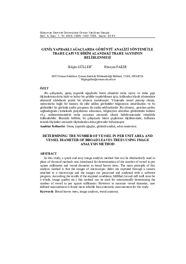 (PDF) Determining the Number of Vessel in Per Unit Area and Vessel ...