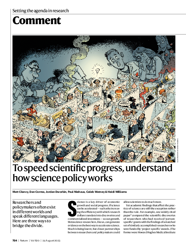 (PDF) Want to speed up scientific progress? First understand how ...
