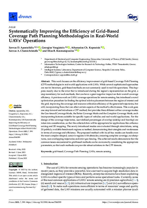 Pdf Systematically Improving The Efficiency Of Grid Based Coverage