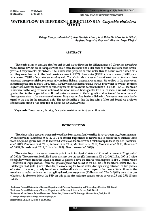 (PDF) Water Flow in Different Directions in 2