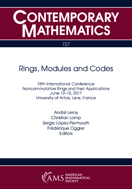 (PDF) Rings, Modules and Codes