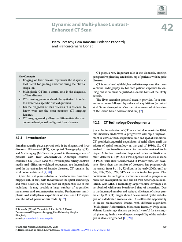 (PDF) Dynamic and Multi-phase Contrast-Enhanced CT Scan