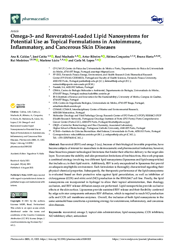 (PDF) Omega-3- and Resveratrol-Loaded Lipid Nanosystems for Potential ...