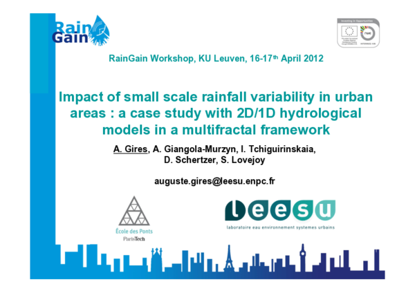 (PDF) Impact of small scImpact of small scale rainfall variability in ...