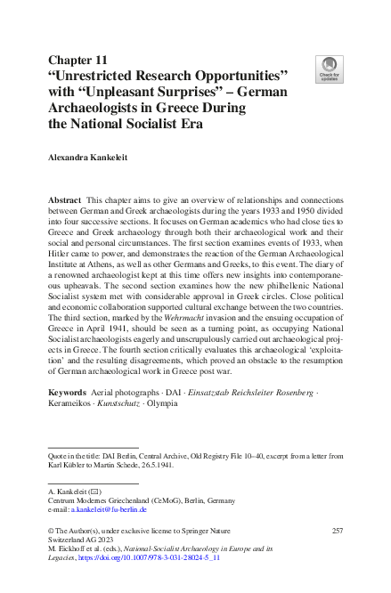 (PDF) "Unrestricted Research Opportunities" with "Unpleasant Surprises ...