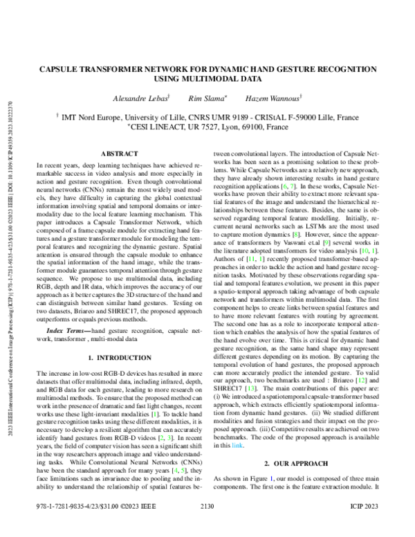 (PDF) Capsule Transformer Network for Dynamic Hand Gesture Recognition Using Multimodal Data