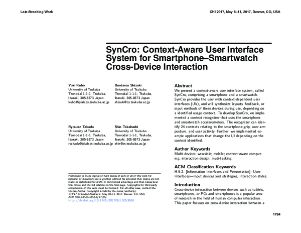 (PDF) SynCro
