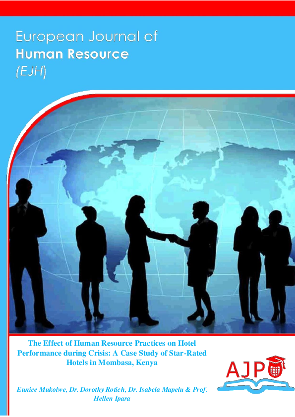 (PDF) The Effect of Human Resource Practices on Hotel Performance ...
