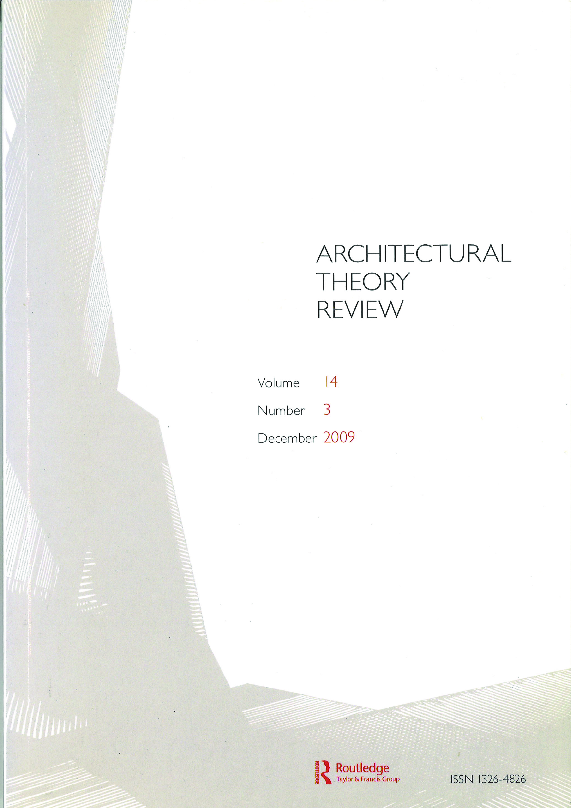 (PDF) Lines as Architectural Thinking