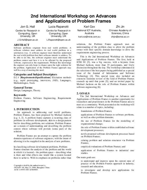 (PDF) Computing, Open