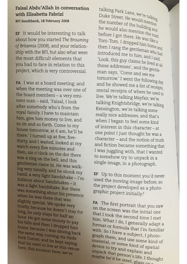 (PDF) Faisal Abdu' Allah interviewed by Elisabetta Fabrizi