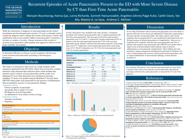 (PDF) Recurrent Episodes of Acute Pancreatitis Present to the ED with ...