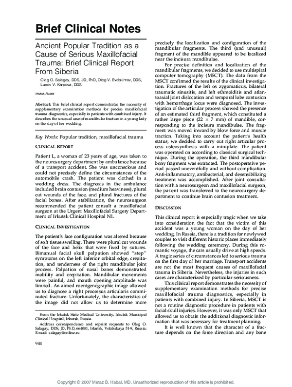 (PDF) Unilateral Vision Impairment From a Carotid-Cavernous Fistula ...