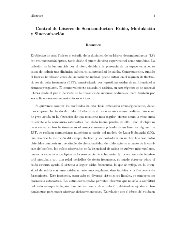 Pdf Entrainment Of Semiconductor Lasers Noise Modulation And