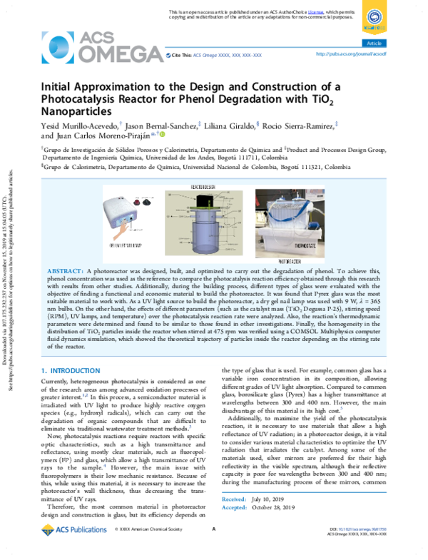 (PDF) Initial Approximation to the Design and Construction of a ...