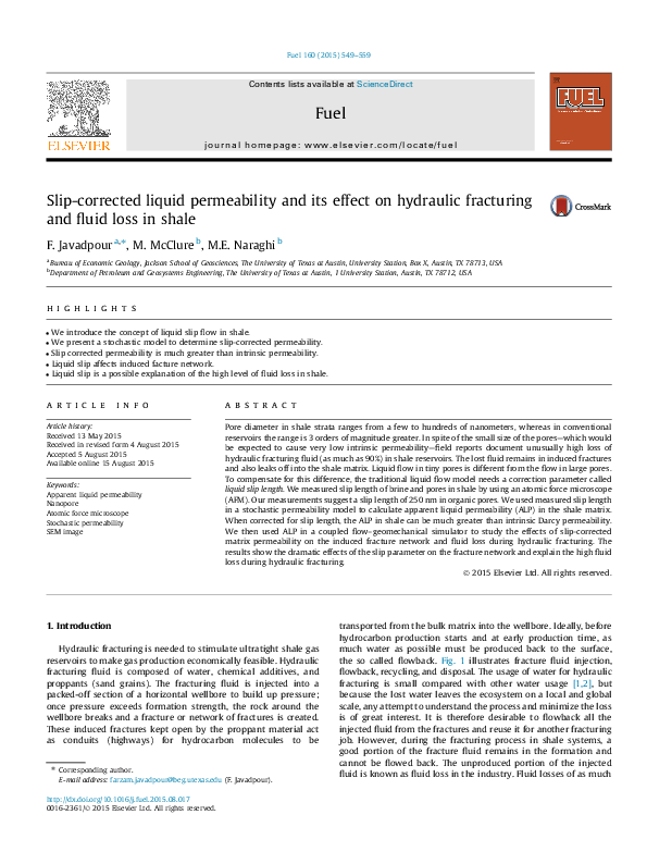 (PDF) Slip-corrected liquid permeability and its effect on hydraulic ...