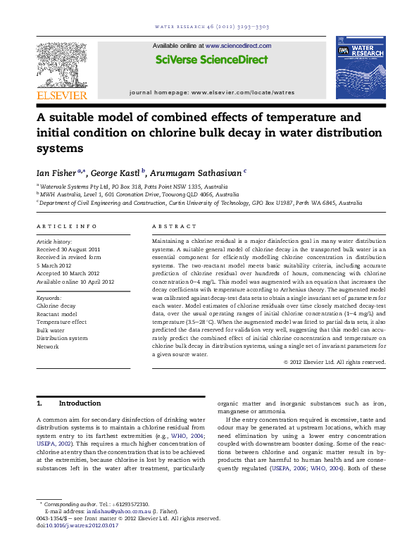 (PDF) A suitable model of combined effects of temperature and initial ...