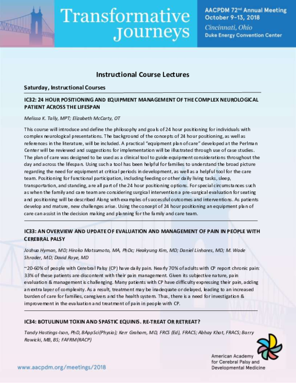 (PDF) 24 Hour Positioning and Equipment Management of the Complex ...