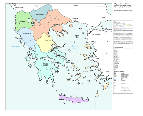 (PDF) Maps of Greece, Epirus and Macedonia from the Times of Homer to ...