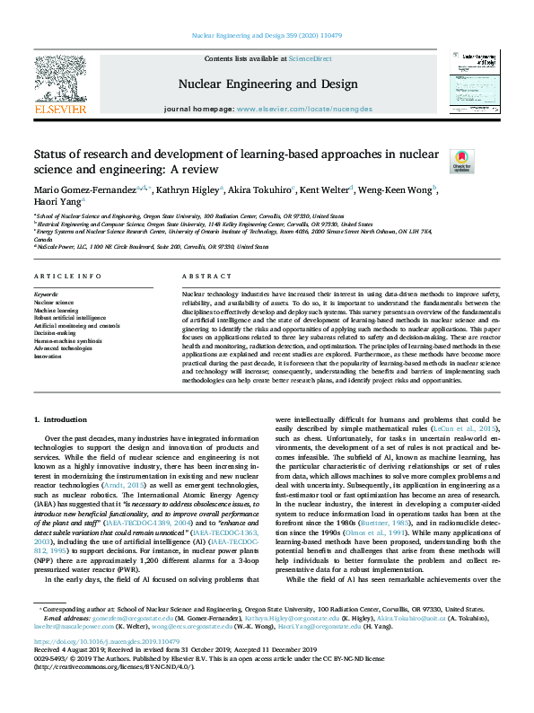 (PDF) Status of research and development of learning-based approaches ...