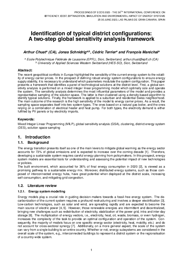 (PDF) Identification of Typical District Configurations: A Two-Step Global Sensitivity Analysis ...