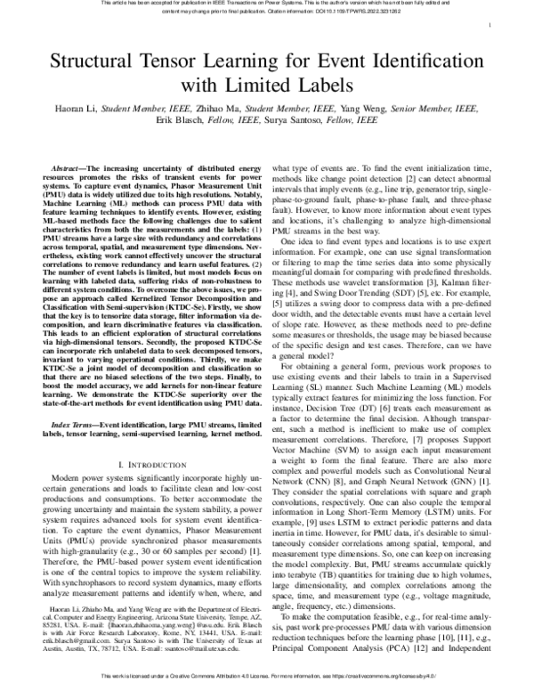(PDF) Structural Tensor Learning for Event Identification with Limited ...