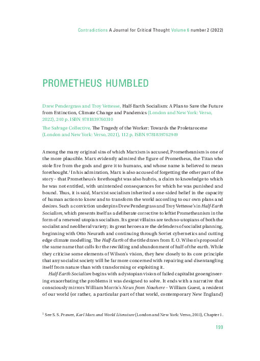 (PDF) Prometheus humbled