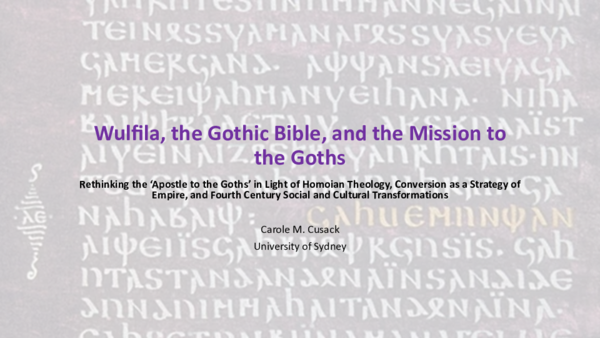 (PDF) Wulfila, the Gothic Bible, and the Mission to the Goths ...